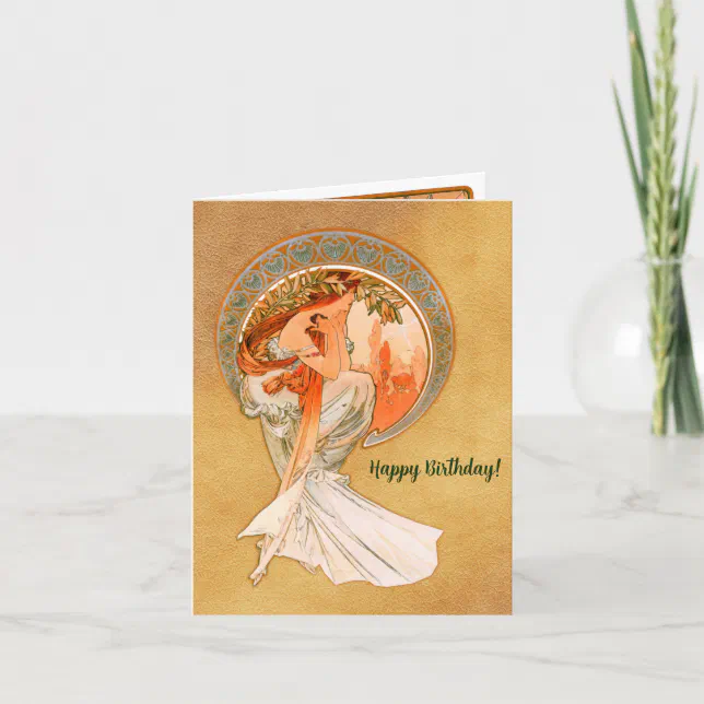 Poetry, Happy Birthday Card | Zazzle