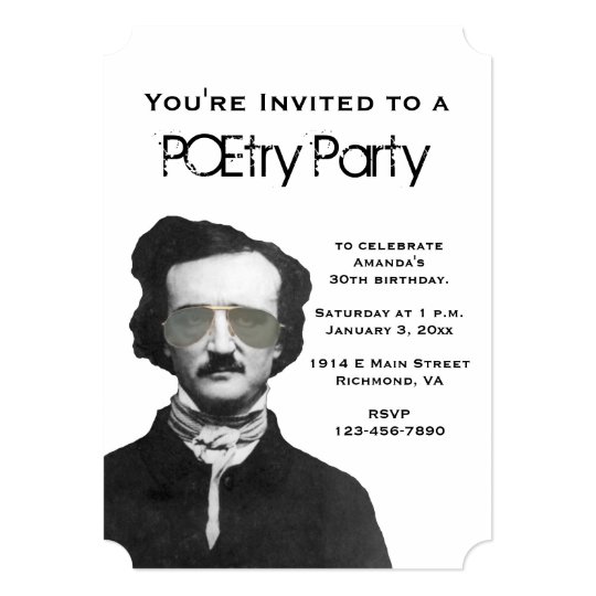 Invitation To A Poetry Reading