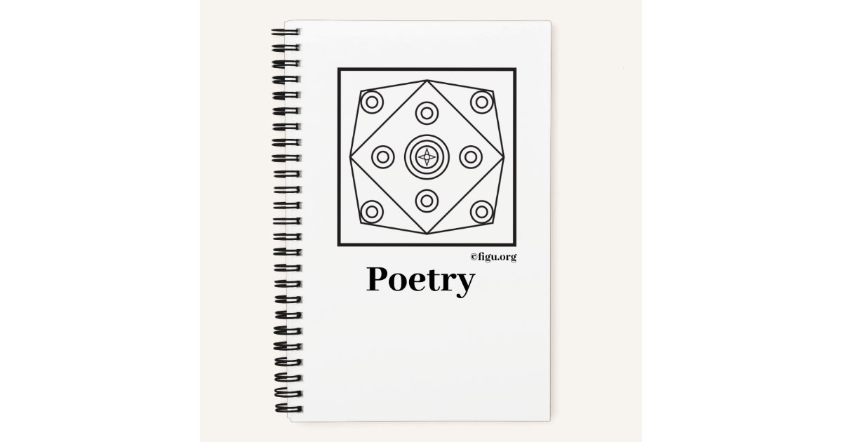 Poetry Symbol Journal | Zazzle