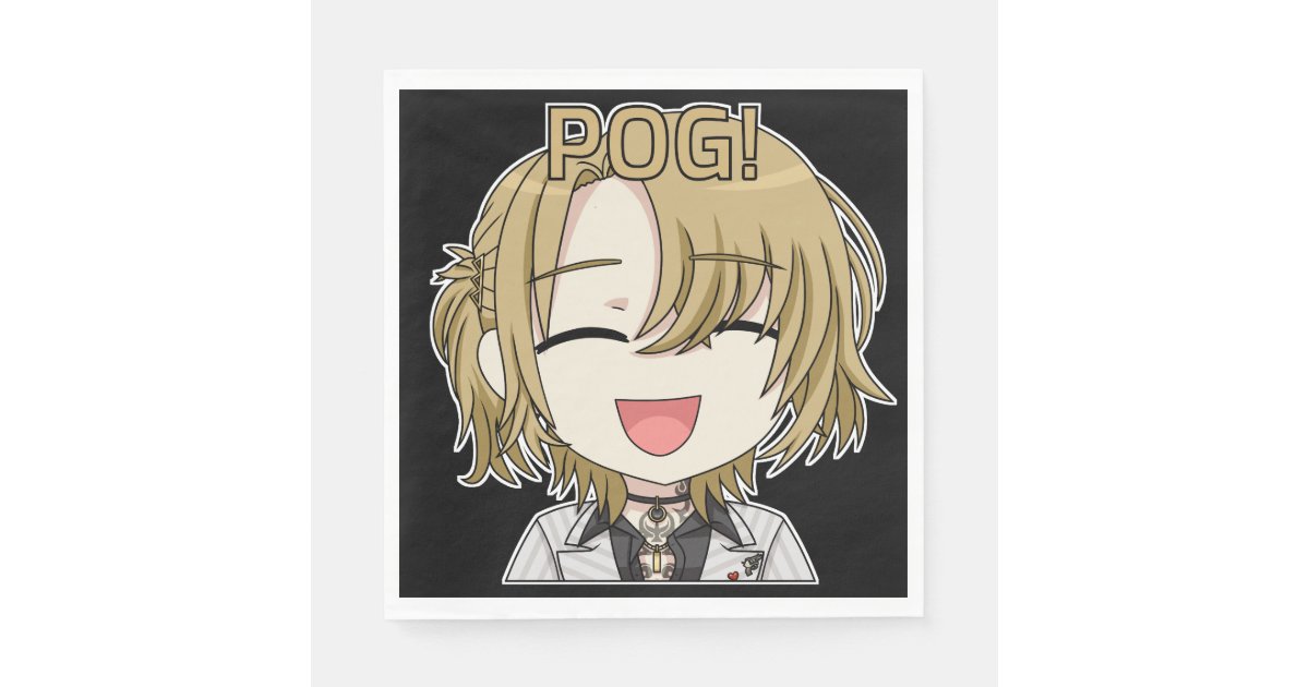 Pog! Chibi Napkins - Luca Kaneshiro Fanart | Zazzle