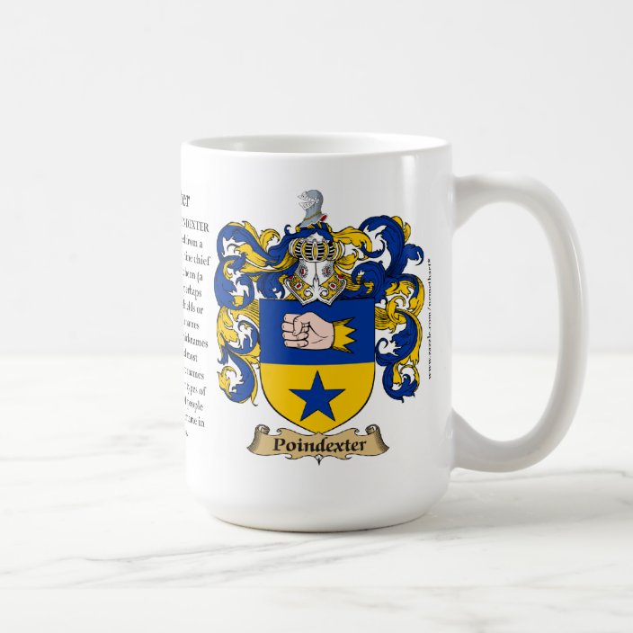 Poindexter, the Origin, the Meaning and the Crest Coffee Mug | Zazzle.com
