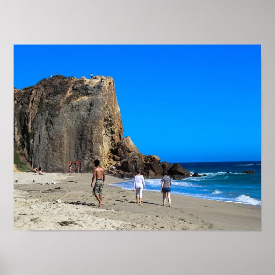 Point Dume Poster | Zazzle.com