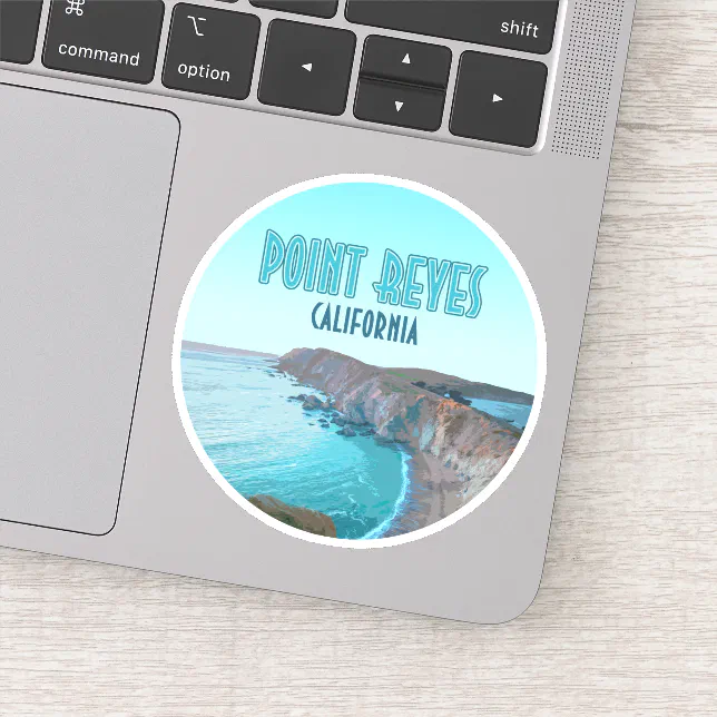 Point Reyes National Seashore California Vintage Sticker | Zazzle