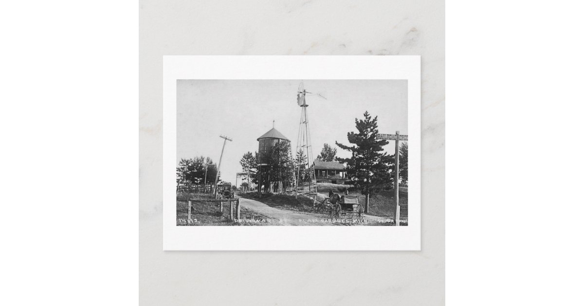 POINTE AUX BARQUES MICHIGAN Louis Pesha Postcard | Zazzle