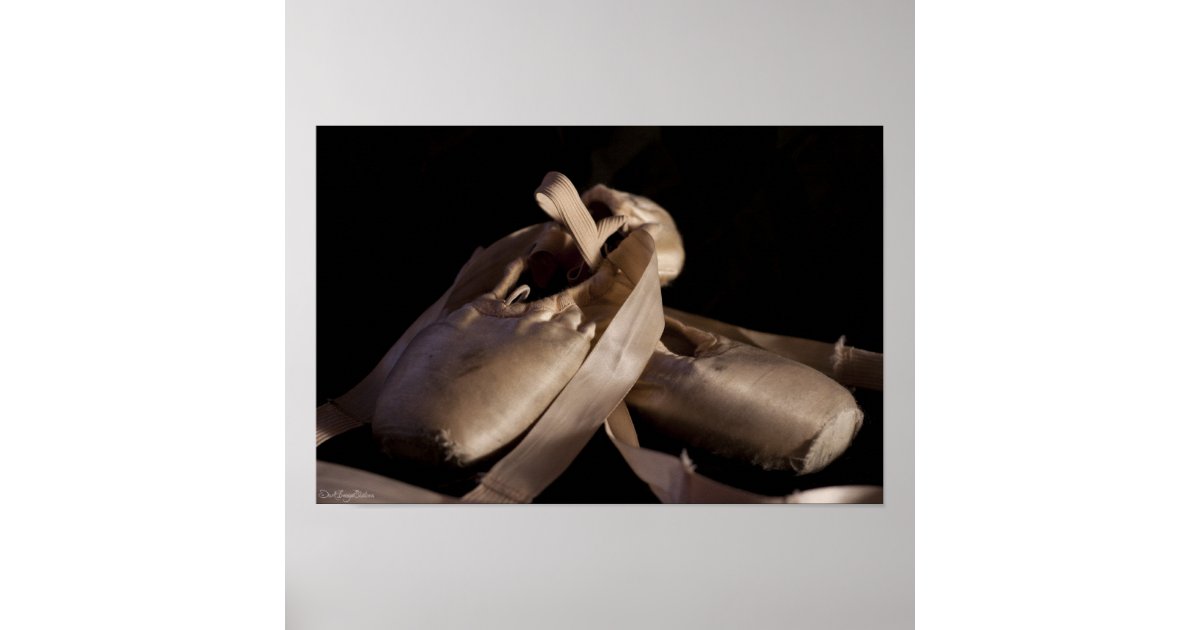 Pointe (Ballet) Shoes Poster | Zazzle