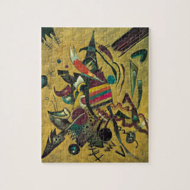 Points by Wassily Kandinsky, Vintage Expressionism Jigsaw Puzzle | Zazzle