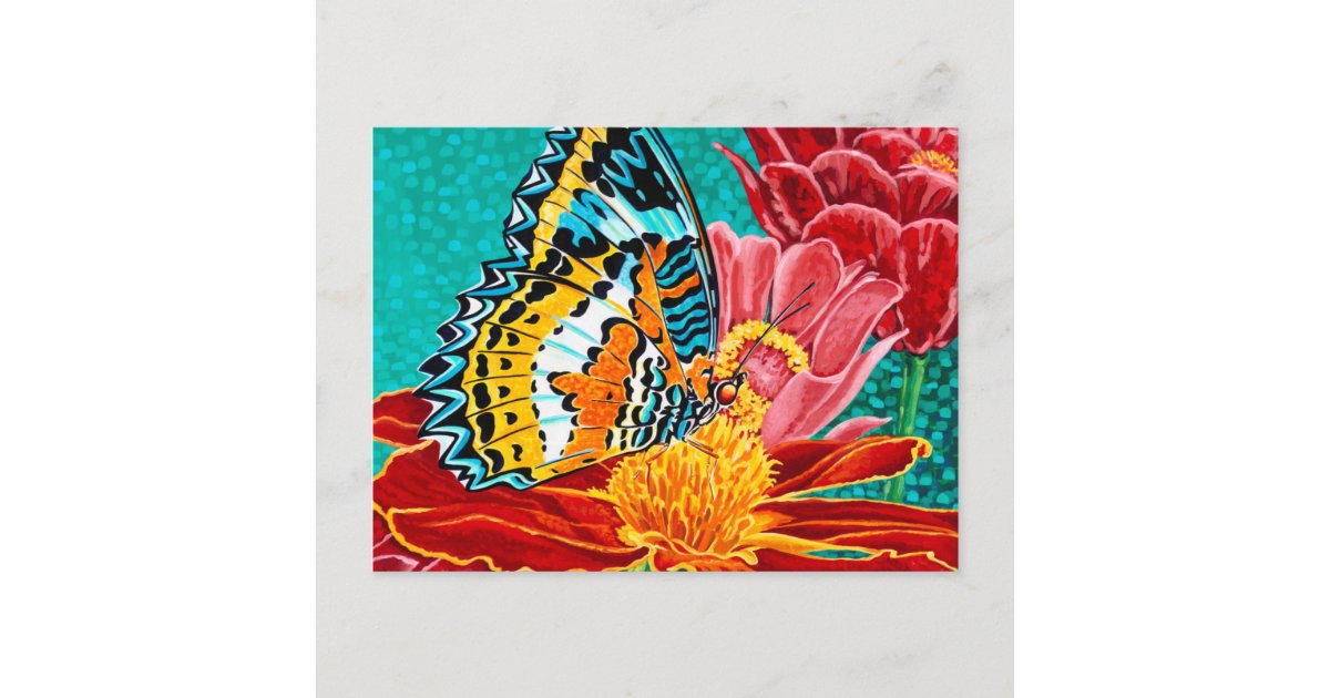 Poised Butterfly I Postcard | Zazzle