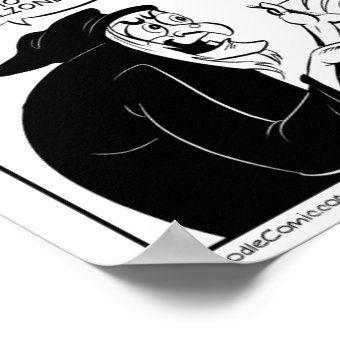 Poison Calzone Daily Doodle Print | Zazzle