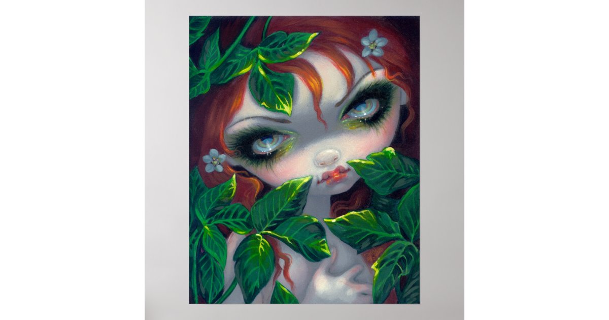 Poison Ivy Fairy - Poisonous Beauties 4 ART PRINT | Zazzle