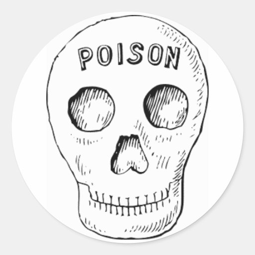 poison stickers | Zazzle