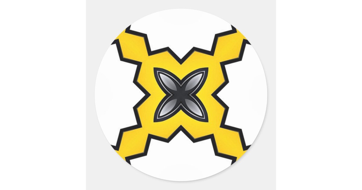 Pokemon'S X Classic Round Sticker | Zazzle