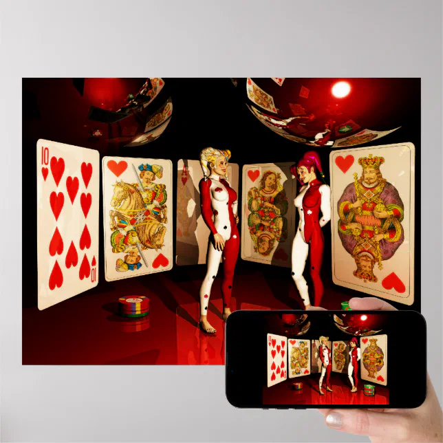 Poker Art Poster | Zazzle