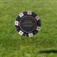 Poker Chip Casino Las Vegas Wedding Welcome Sign | Zazzle