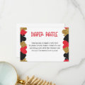 Poker Diaper Raffle Card | Zazzle