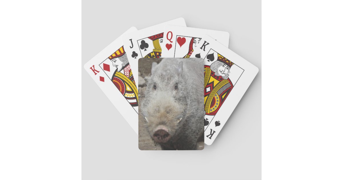 Poker Face Playing Cards | Zazzle
