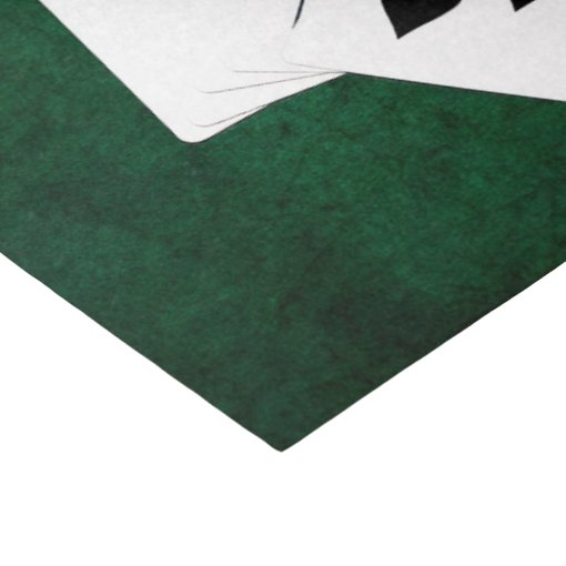 Poker Hands - Royal Flush - Spades Suit Tissue Paper | Zazzle