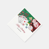 Poker Playing Card, casino, Cocktail Paper Napkins | Zazzle