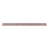 Poker Playing Card Suit Pattern Satin Ribbon | Zazzle