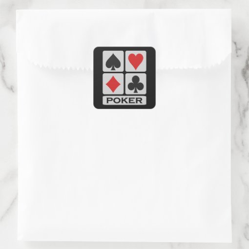 Poker stickers | Zazzle