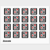 Poker stickers | Zazzle