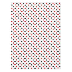 Poker Theme | Playing Card Theme Tablecloth | Zazzle