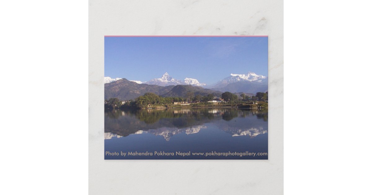 Pokhara Nepal Postcard | Zazzle