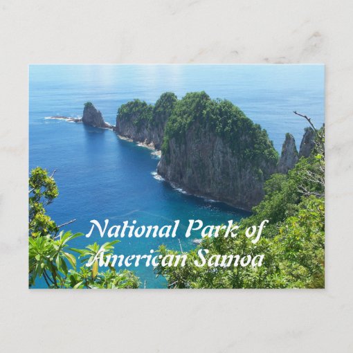 Pola Islands, American Samoa National Park Postcard | Zazzle