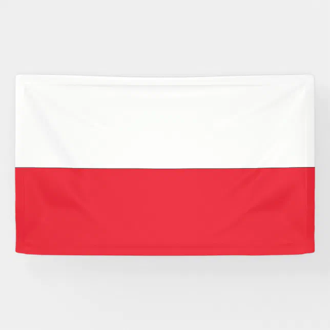Poland Flag Banner | Zazzle