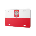Poland Flag License Plate | Zazzle