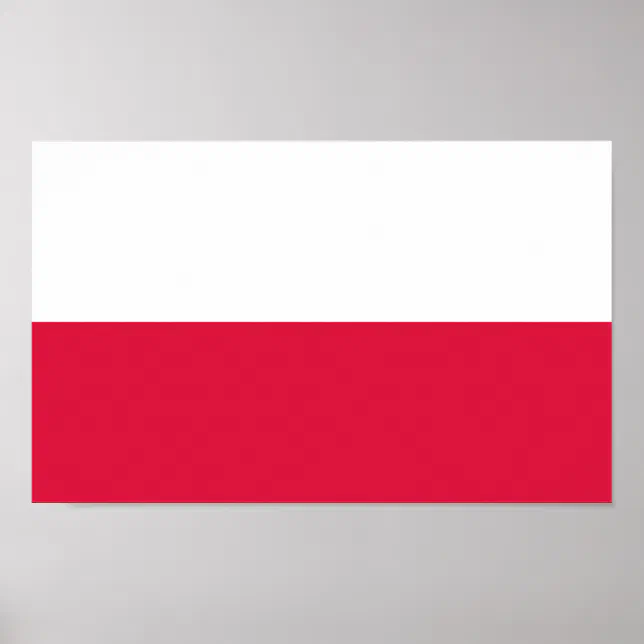 Poland Flag Poster | Zazzle