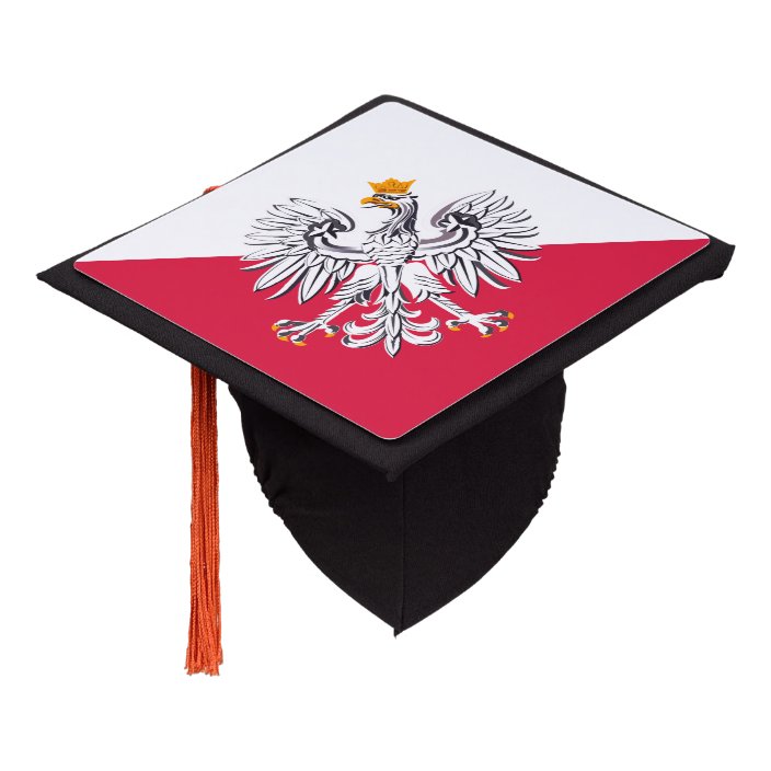 Poland & Polish Flag - Students /University Graduation Cap Topper | Zazzle