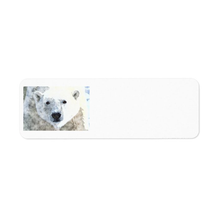 POLAR BEAR Address Labels | Zazzle.com