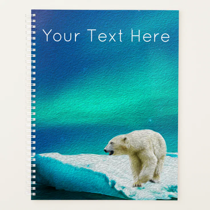 Polar Bear - Day Planner | Zazzle