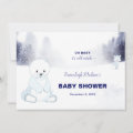 Polar Bear Guess The Price Baby Shower Game | Zazzle