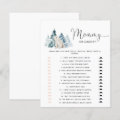 Polar bear mommy or daddy baby shower game | Zazzle