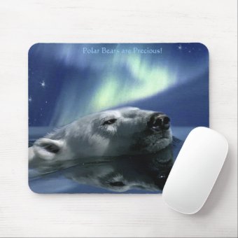 POLAR BEAR MousePad | Zazzle