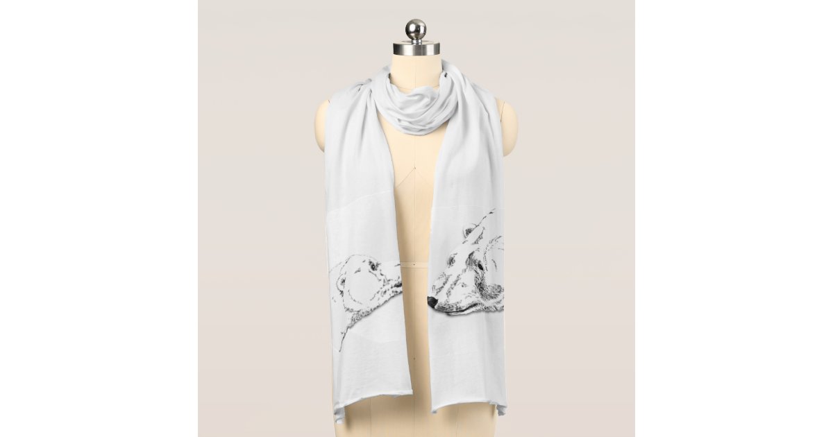 Polar Bear Scarf Baby Bear Scarves Wildlife Gifts | Zazzle