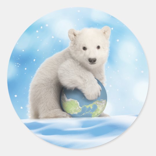 Polar Bear Sticker | Zazzle.com