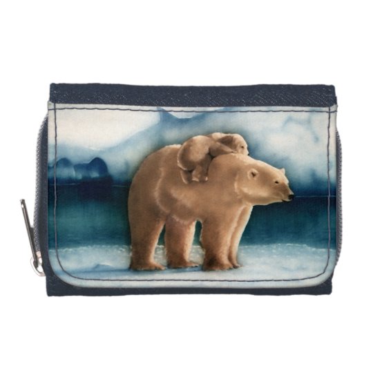 Polar Bear Wallet | Zazzle.com