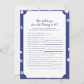 Polar Bear Who Knows Mommy Best Baby Shower Game | Zazzle