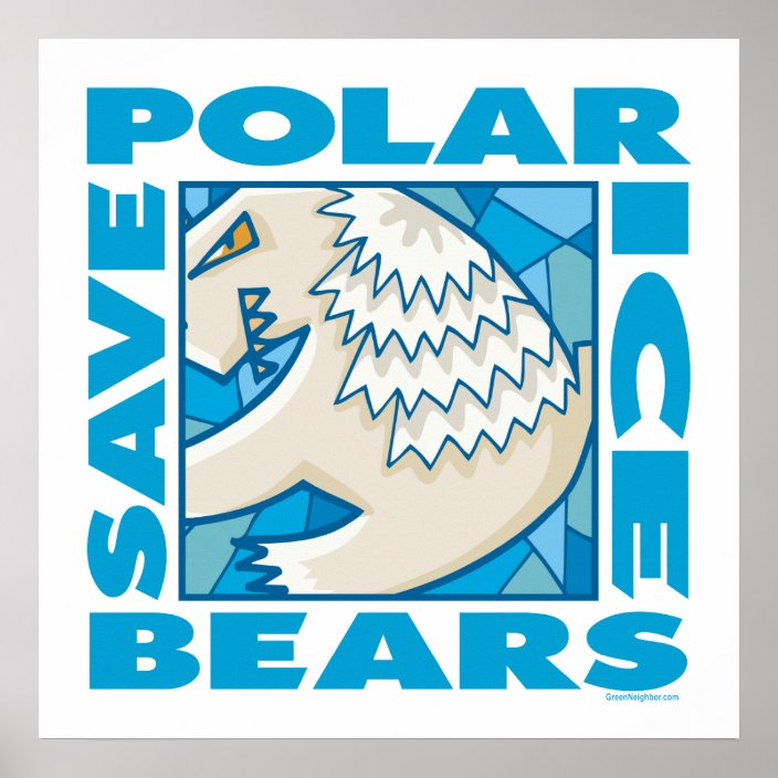 Polar Bears Poster | Zazzle.com