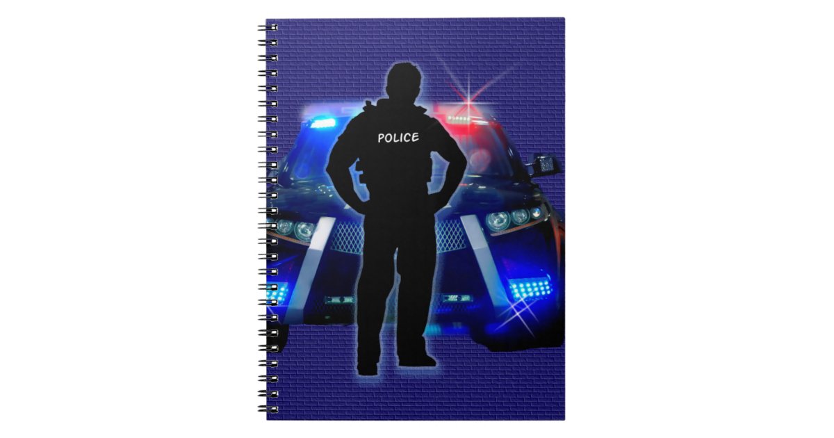 police and law enforcement notebook | Zazzle