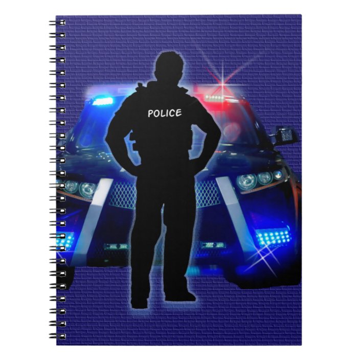 police and law enforcement notebook | Zazzle.com