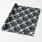 Certified Police Officer Wrapping Paper | Zazzle.com