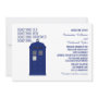 Police Box Wedding Invite v1 | Zazzle