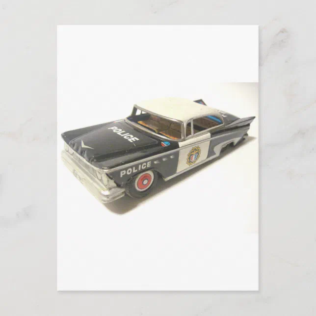 Police Car Postcard | Zazzle