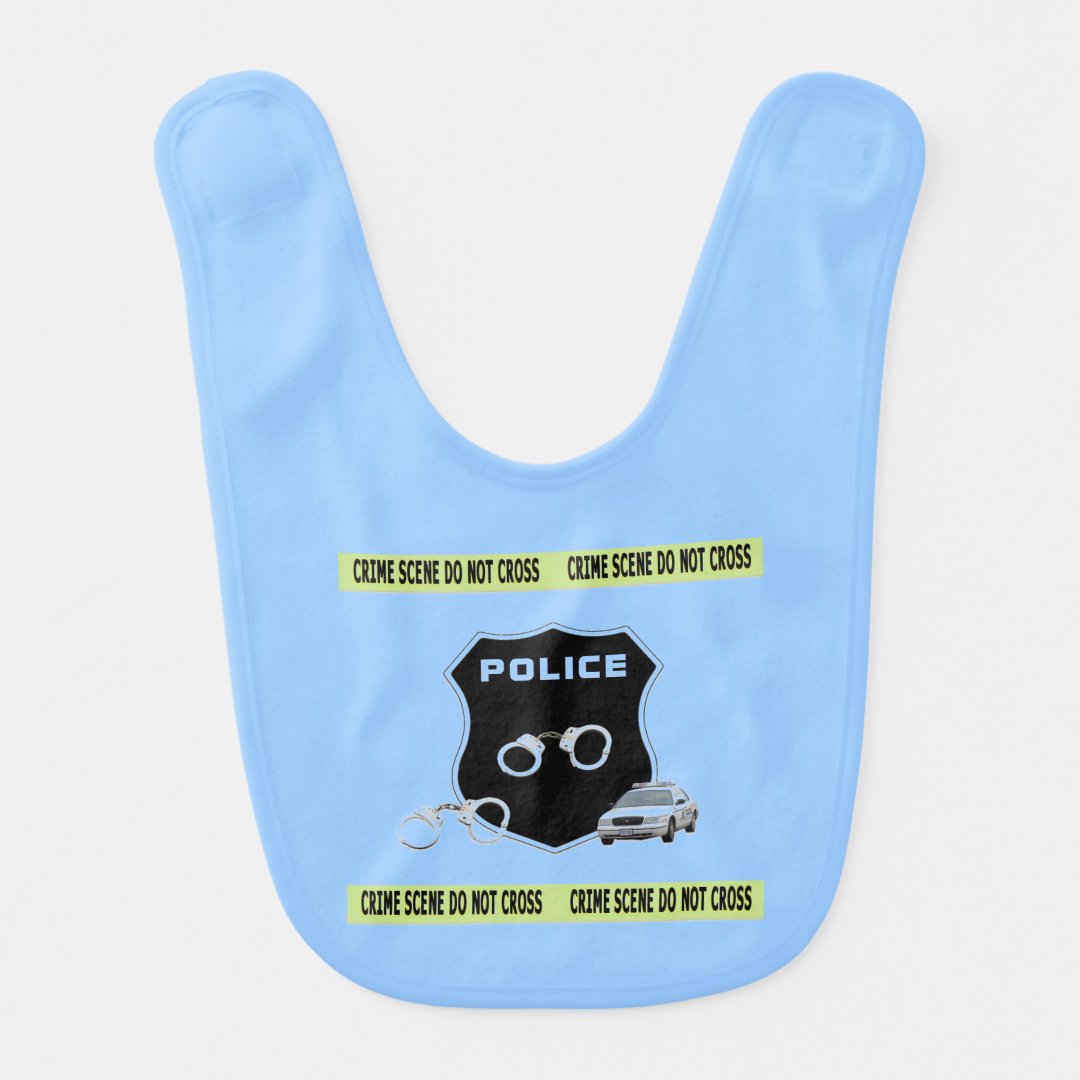 Police Crime Scene Bib | Zazzle