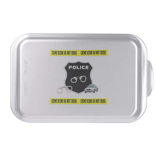Police Crime Scene Cake Pan | Zazzle