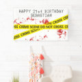 Police Crime Scene Tape Personalized Banner | Zazzle