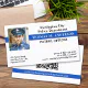Police Custom Photo Law Enforcement Thin Blue Line Business Card | Zazzle